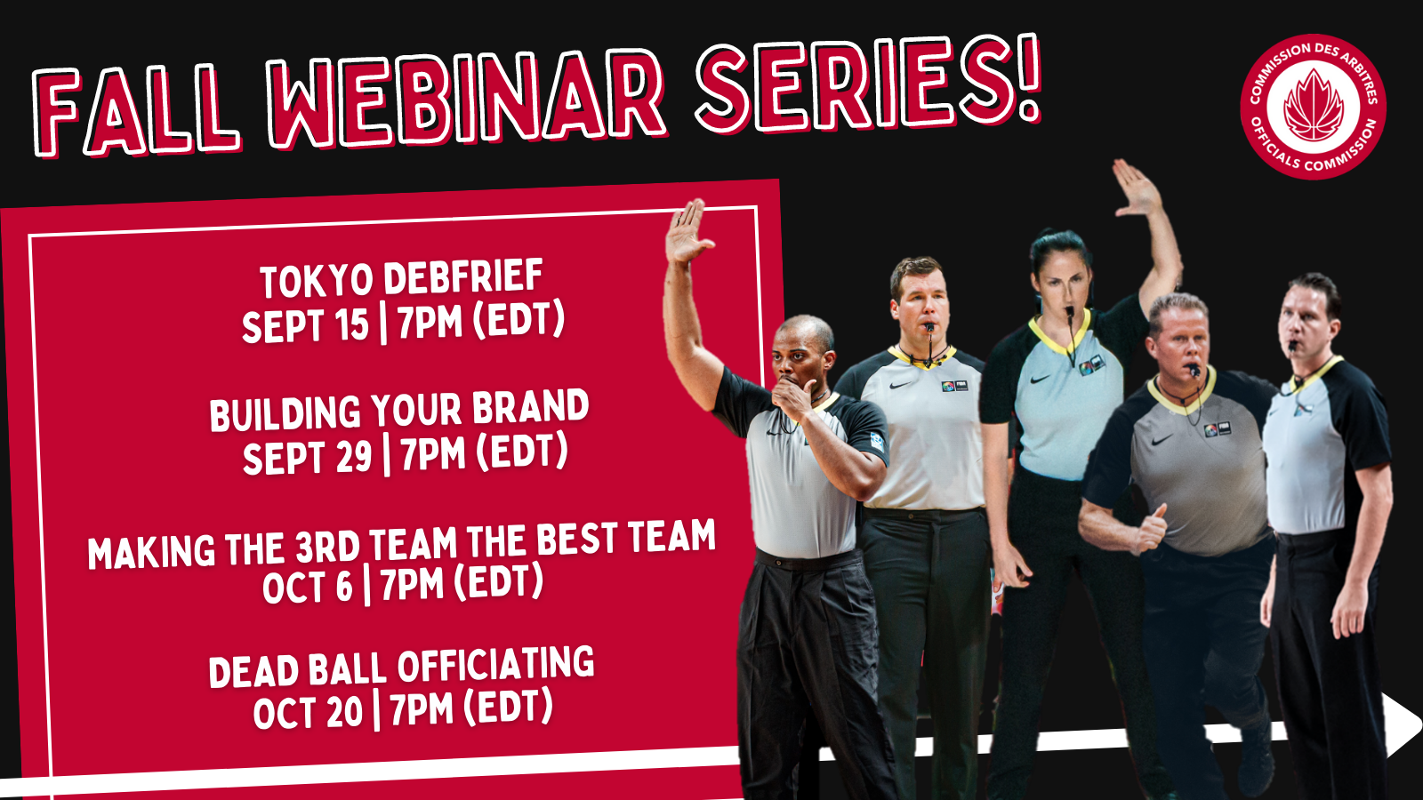 Canada Basketball Officials - Official Education - Home